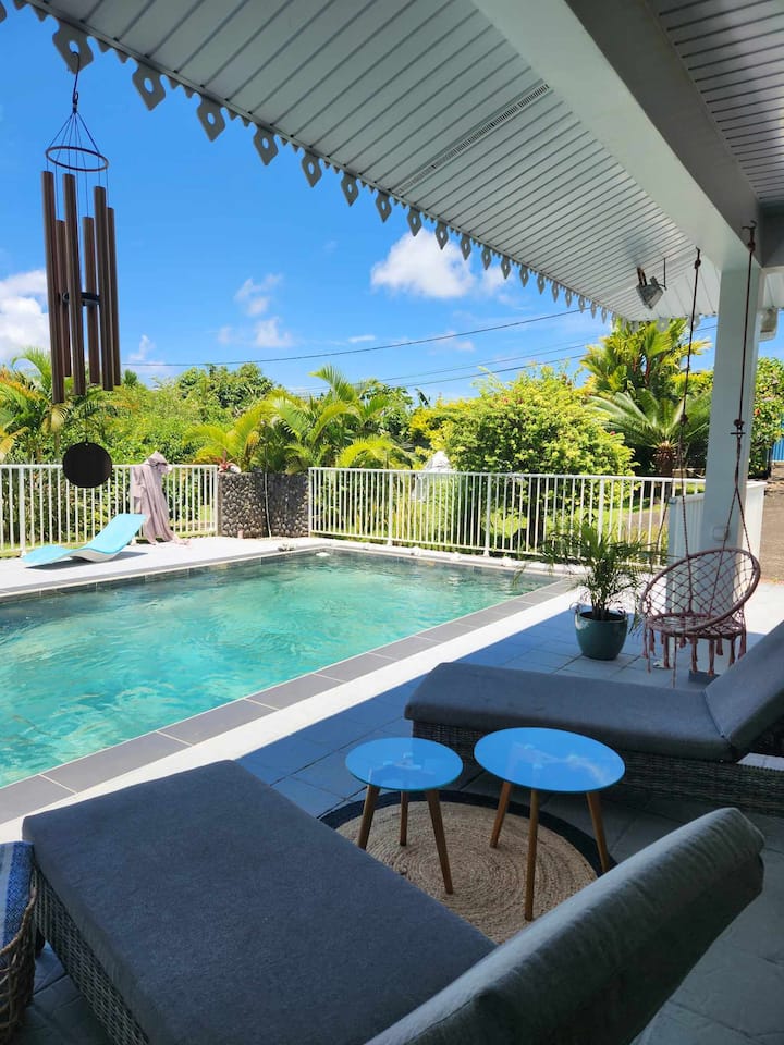 La Maison De Milo - Wifi - Pool - A/c - French Polynesia