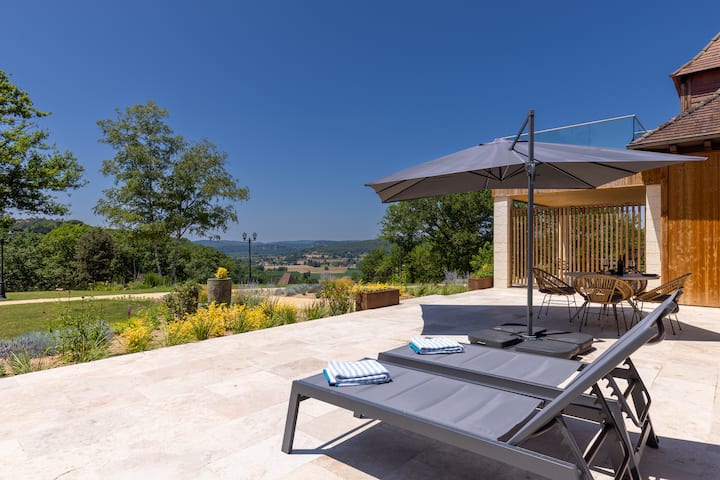 Grand Appartement Avec Vue Sur La Vallée - Domme