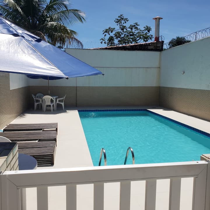 Apto No Jd. Indaiá Com Piscina A 300m Da Praia - Bertioga