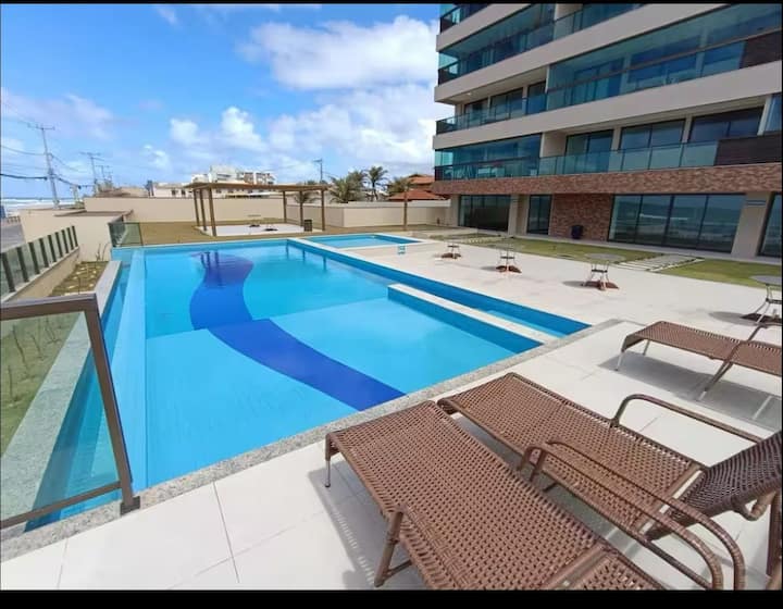 V08- Feet In The Sand, Pool- Pay In 6 Installments - Lauro de Freitas