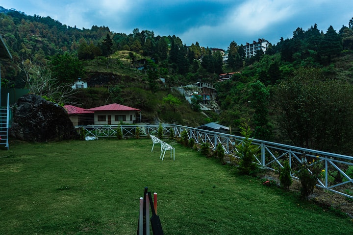 Raha Cottage|3br| In Mussoorie Wd Lawn - Mussoorie