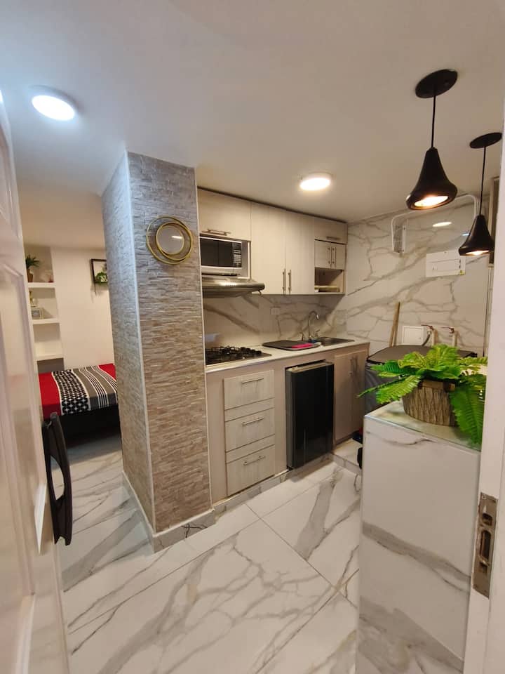 Apartaestudio Vista Azul Rodadero Mara 502 - Santa Marta, Colombia