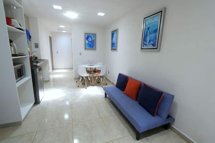 Entire Apartment, Terrace, Sleeps Up To 3 People. - Querétaro