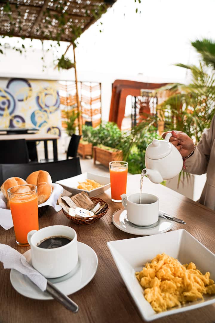 Glamplings En Hotel | Piscina | Desayuno - Paracas