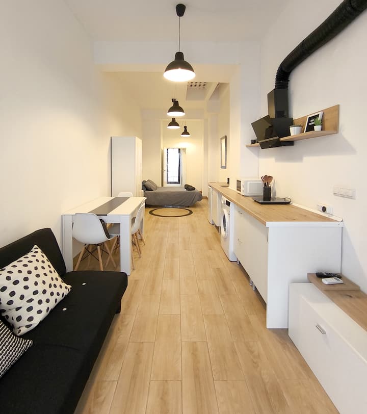 Central Cozy Ground Floor Studio - Valencia