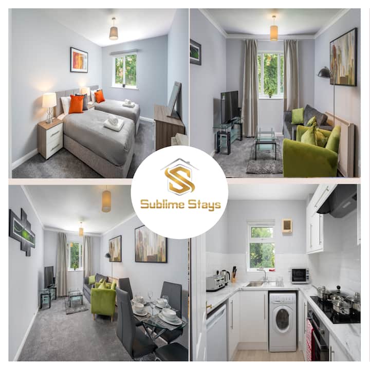 Modern 1-bedroom In Crawley With Free Parking - Horsham, UK