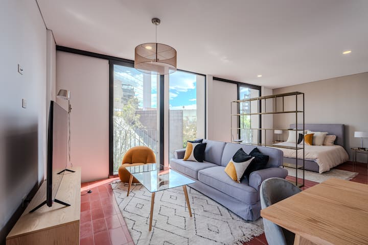 Loft Con Enorme Terraza Sobre Av. Chapultepec - Guadalajara