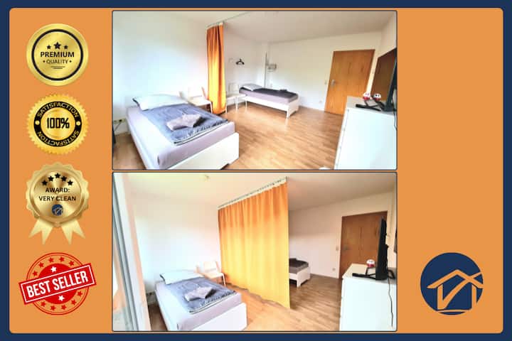 Work&sleep 2 Zimmer Mit Balkon+einzelbetten (Ha05) - Hagen