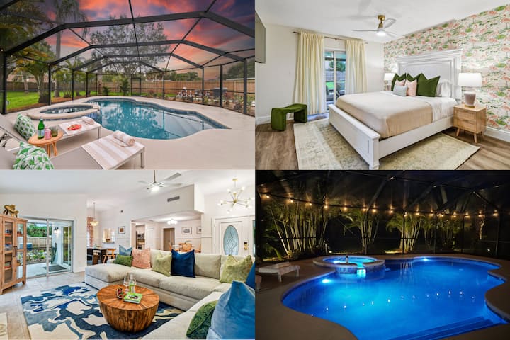 Spacious Tampa Retreat! Hot Tub, Heated Salt Pool - Tampa, FL