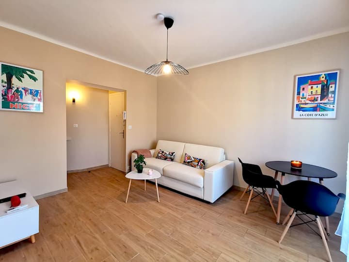 Studio Cosy - Proche Mer Et Gare - Nice