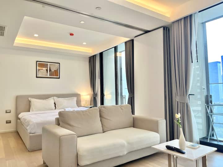 Pool&bts Nana&mrt Sukhumvit&max2ppl - Bangkok