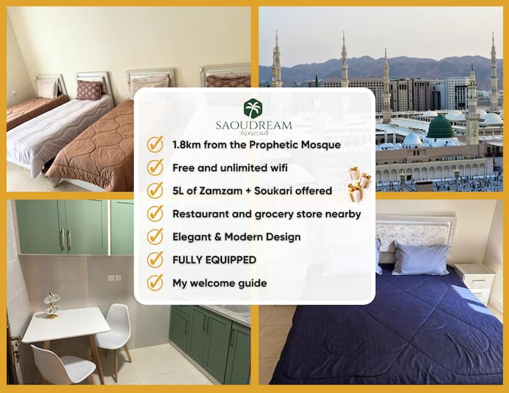 L’éco - Proche Masjid Nabawi - Sympa - Wifi - Medina