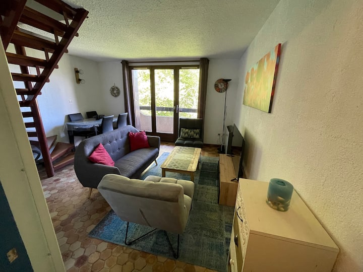 Les Chardons - Apt Duplex Vue Montagne - Saint-Léger-les-Mélèzes
