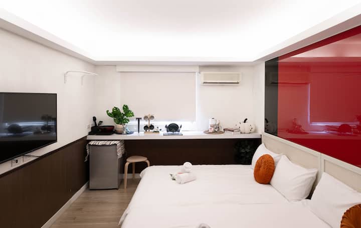 台北101discountd70a/紅色時尚/夜市/台北車站/西門捷運西門站走路5分鐘/電梯1-4人 - Taiwan