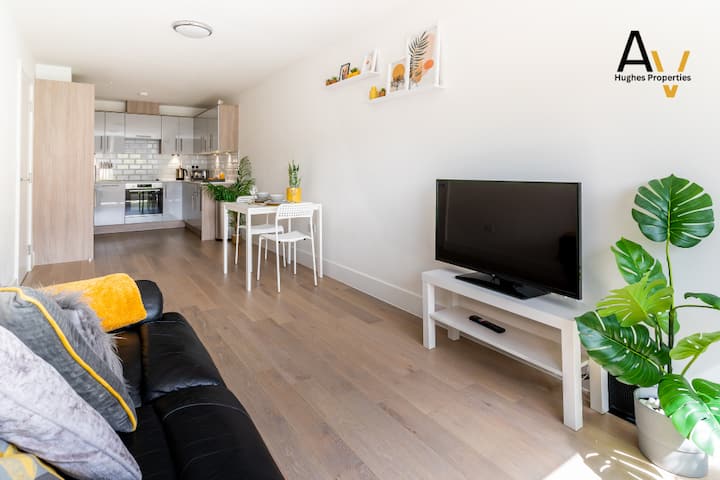 1-bed Serviced Apt | Monthly Stays | Work-ready - Milton Keynes