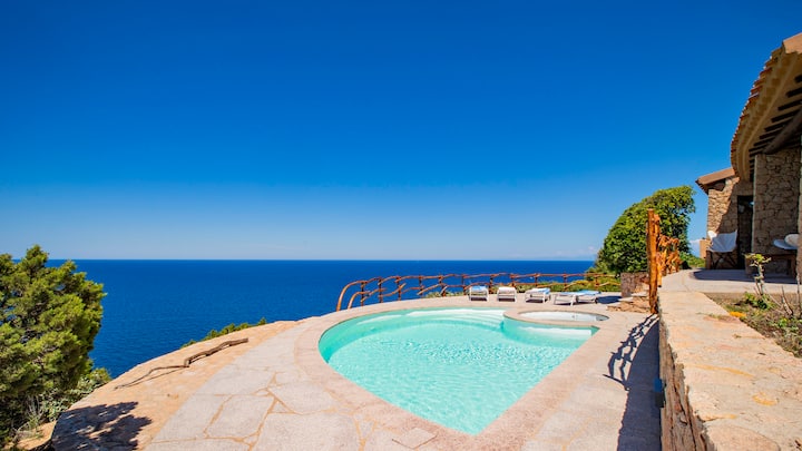 Sardinian Soul: Sunset View With Pool - Costa Paradiso