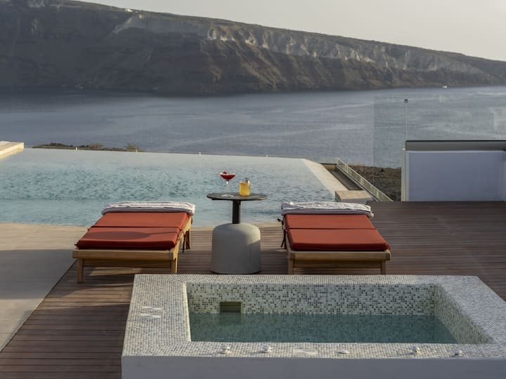 Icon Pool Villa With Sunset & Sea View - Oia