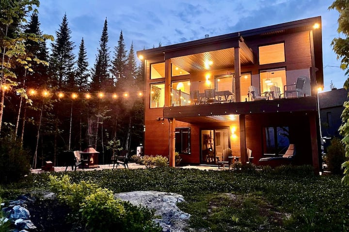 Le Chalet Du Mont Adstock | Golf | Animaux | Spa - Thetford Mines