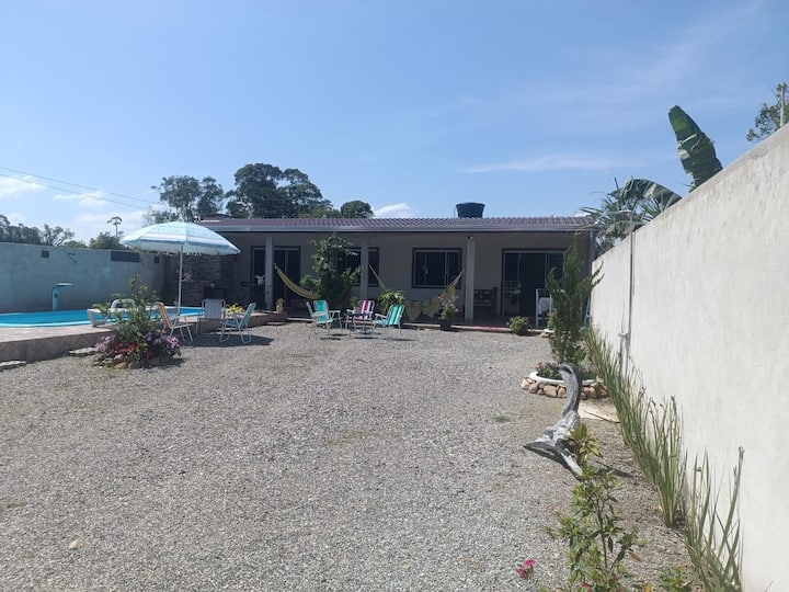 Casa Com Piscina Nereidas - Guaratuba