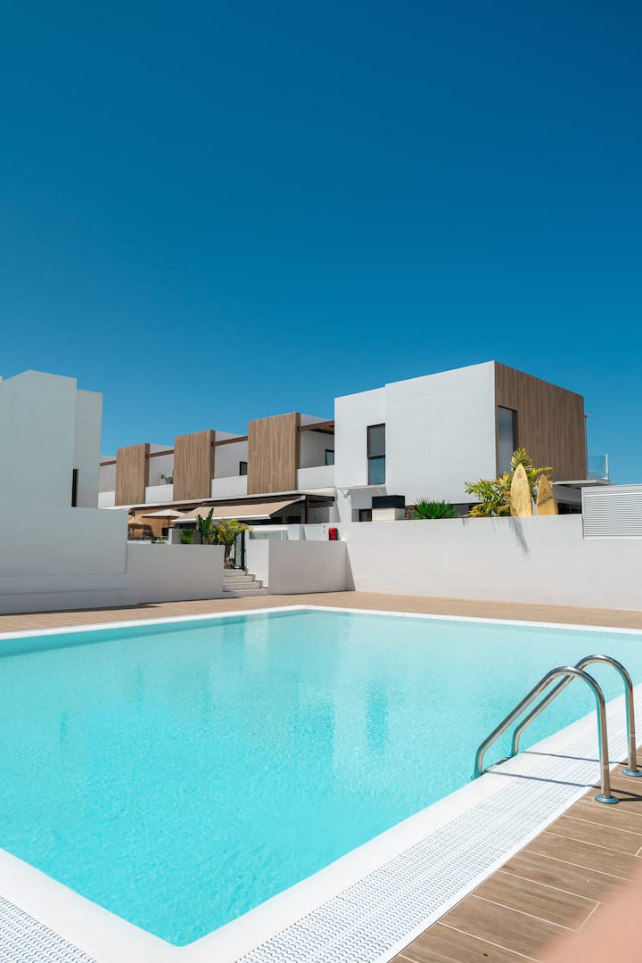 El Palmeral | Cosy House With Pool In Corralejo - Fuerteventura