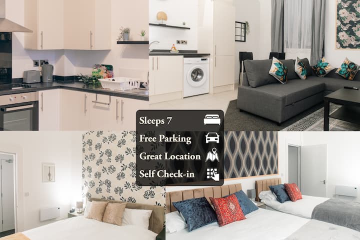 Modern And Chic 2 Bedroom Flat - Mánchester