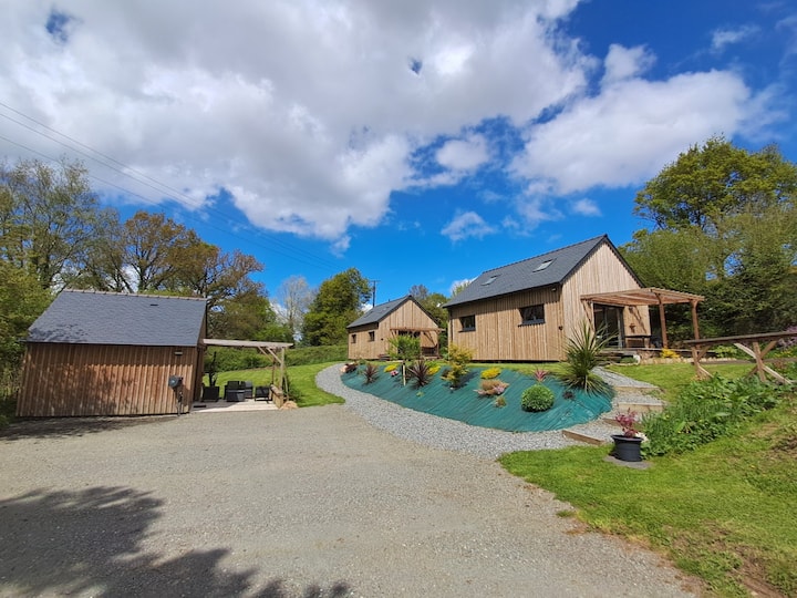 Chalets Avec Spa Privatif, Proche Canal - Brittany