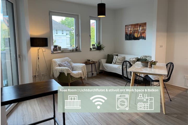 Staytime - Rose Room | Top Lage | Balkon - Dresde