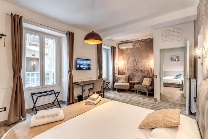Kira 3chamb Apt Terrasse Prv 3 Min Gare Termini - Rome