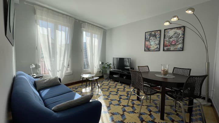 Myhousespain - Céntrico Y Luminoso Piso - Gijón