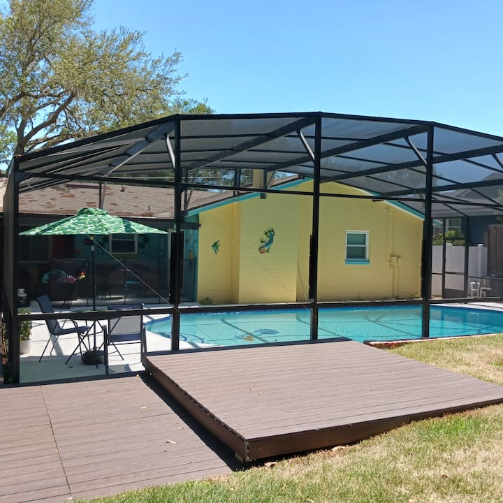 Tropical Pool/spa Home-disney-theme Parks-beaches - Altamonte Springs, FL