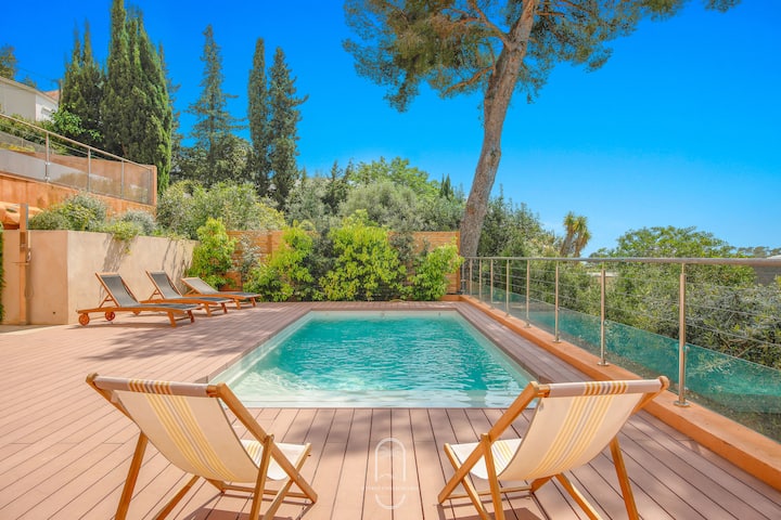 Californie-piscine/clim/wifi 12p - Carqueiranne