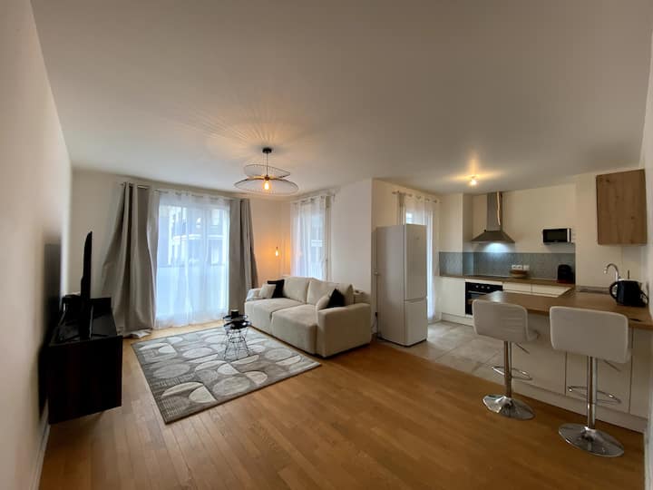 Grand Appart Portes De Paris+parking+terrasse - Saint-Ouen