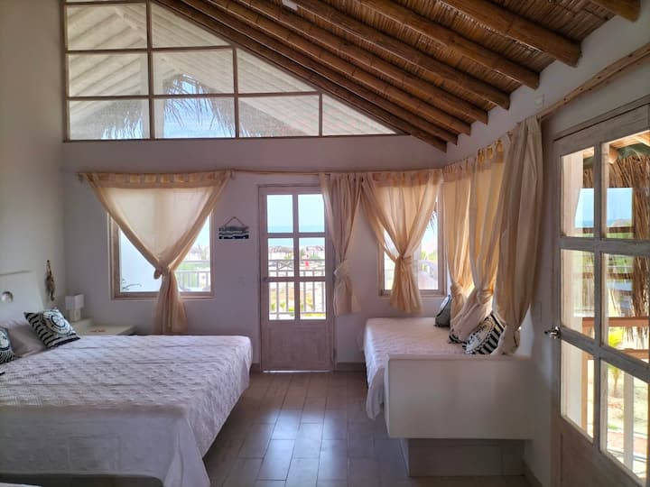 4 Frente Al Mar, Hermosa Vista Panorámica - Máncora