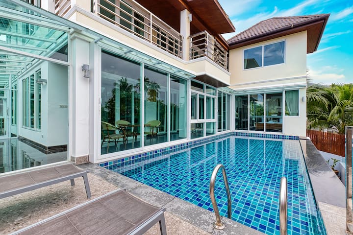 B New 8 Bedrooms Seaview Gym Pool Sea Sauna Center - Thailand
