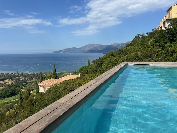Sublime Villa Avec Vue Mer Et Montagne - Saint-Florent