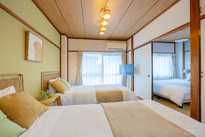 Hirai 10mins /4people /Apartment 2f 2bed/freewifi - Tokyo