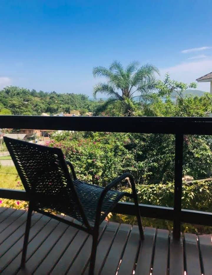Casa Com Vista Para O Mar E Ilha De Porto Belo - Porto Belo