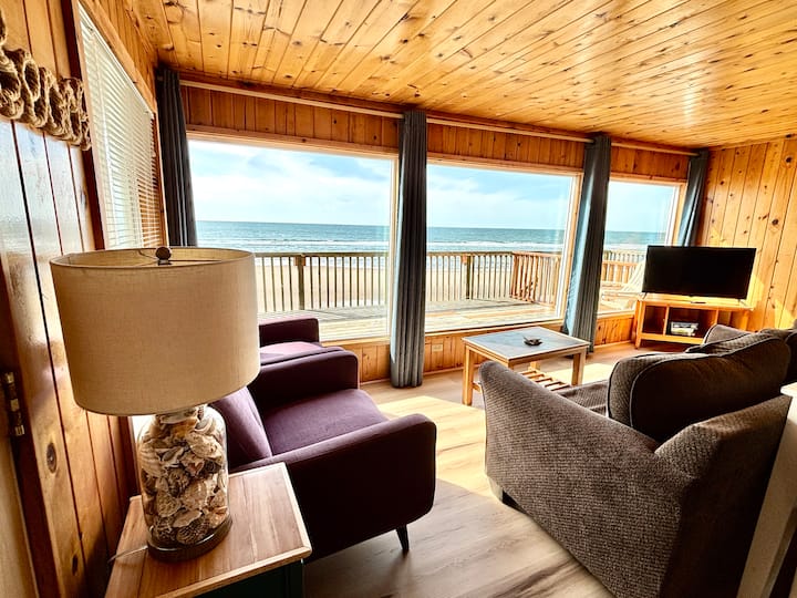 Purplemoon1:beachfront Home W/private Beach Access - Lincoln City, OR