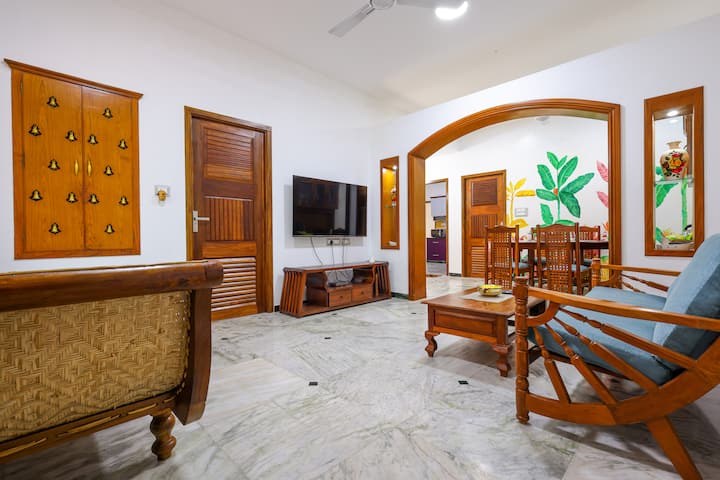 5 Minutes To White Town | 2bhk House| Tranquil - Puducherry