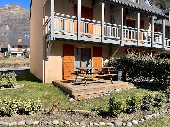 Loue Appartement T2 Rdc Jardin - Luz-Saint-Sauveur