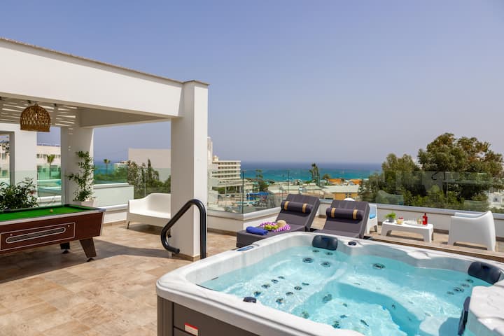 Fig Tree Bay Residences 4 Protaras, Pool -Roof Top - Protaras