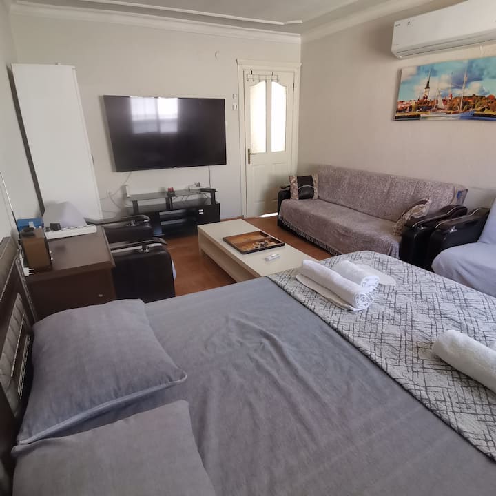 Terasta Ateş Ve Mangal Keyfi - İzmir