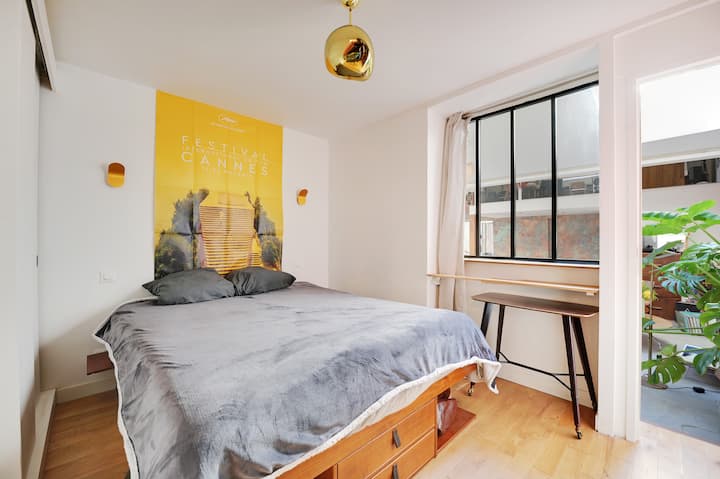 Grand Loft Chic 5* Refait à Neuf Terrasse Arborée - Paris