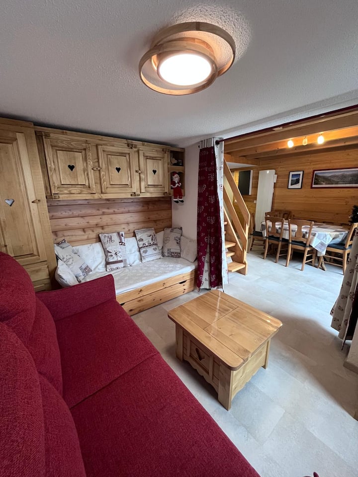 Duplex 7/9 Pers Idéalement Situé, 3 Ch, 2 Sde. - Valfréjus