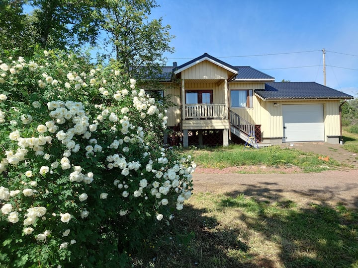 Gula Stugan Med Sjöutsikt