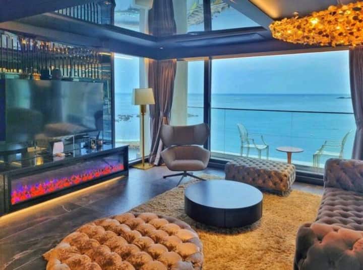 #오션테라스6#윤슬로반짝이는오션뷰#로맨틱여행#맛집여행#가족여행#골프여행#인스타갬성#청결최고 - Busan