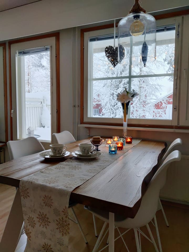 Kolmio 77m2 Rauhallisella Asuinalueella - Rovaniemi