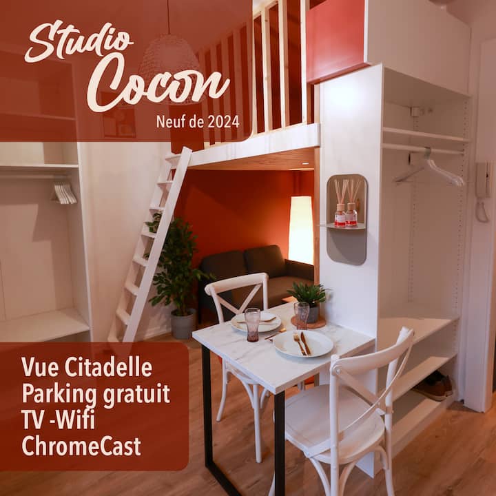 Le Studio Cocon Avec Vue Sur La Citadelle - Besançon
