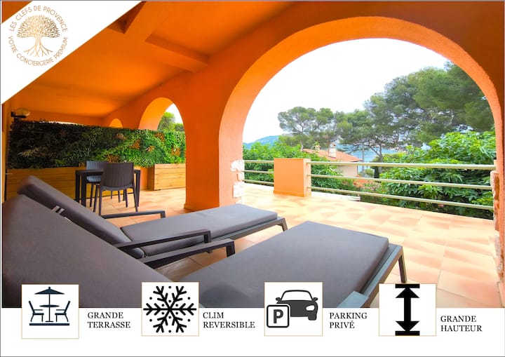 L'excursion - Terrasse Et Parking - Presqu'ile - Cassis