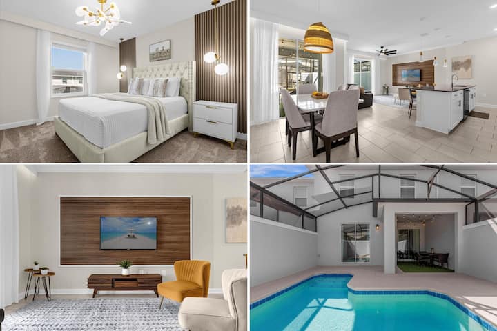 4 Bd/ 3 Ba Private Pool! Storey Lake (2621ss) - Kissimmee